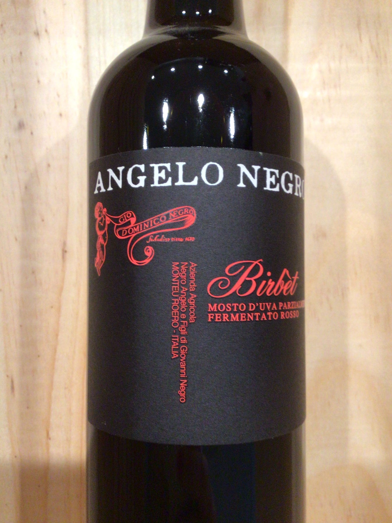 Angelo Negro "Birbet" (375mL) – Finch Fine Wines